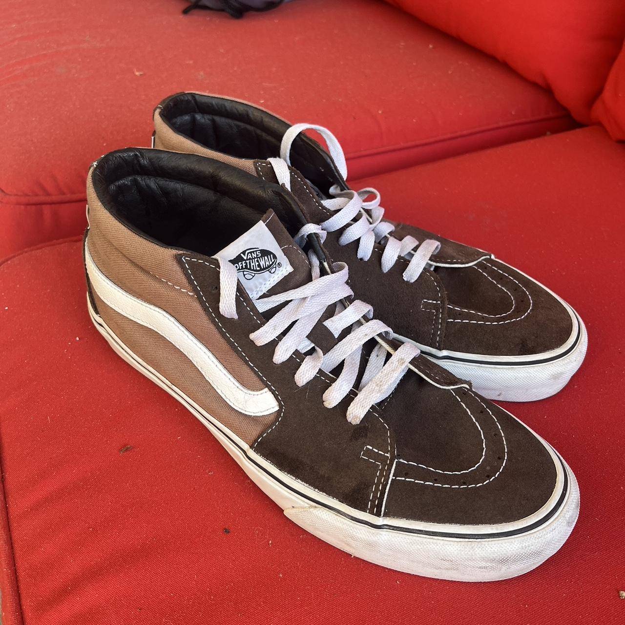Brown JJJJound Vans collab size 11.5. Used by me. No... - Depop