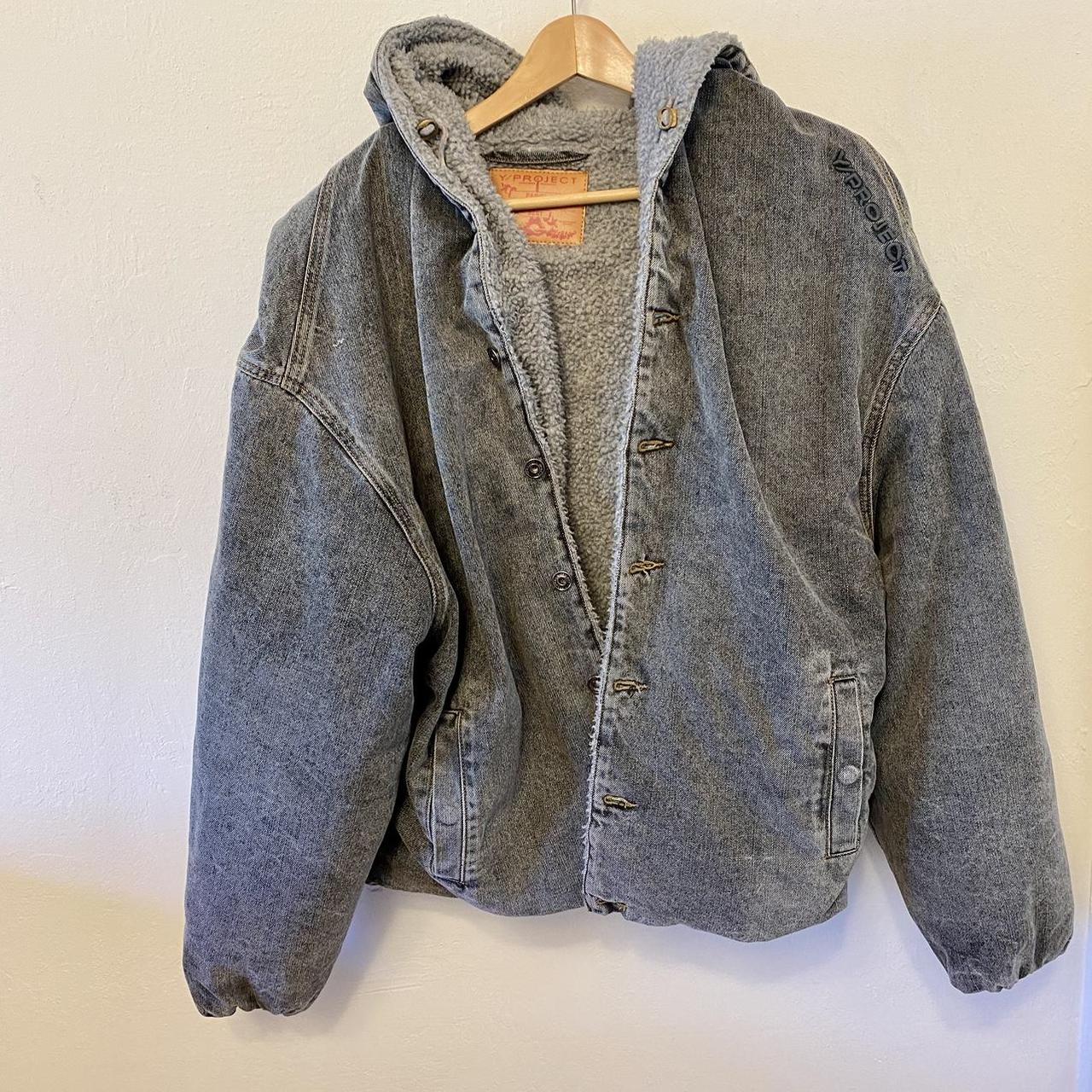 Y/project monster denim jacket Size medium,... - Depop