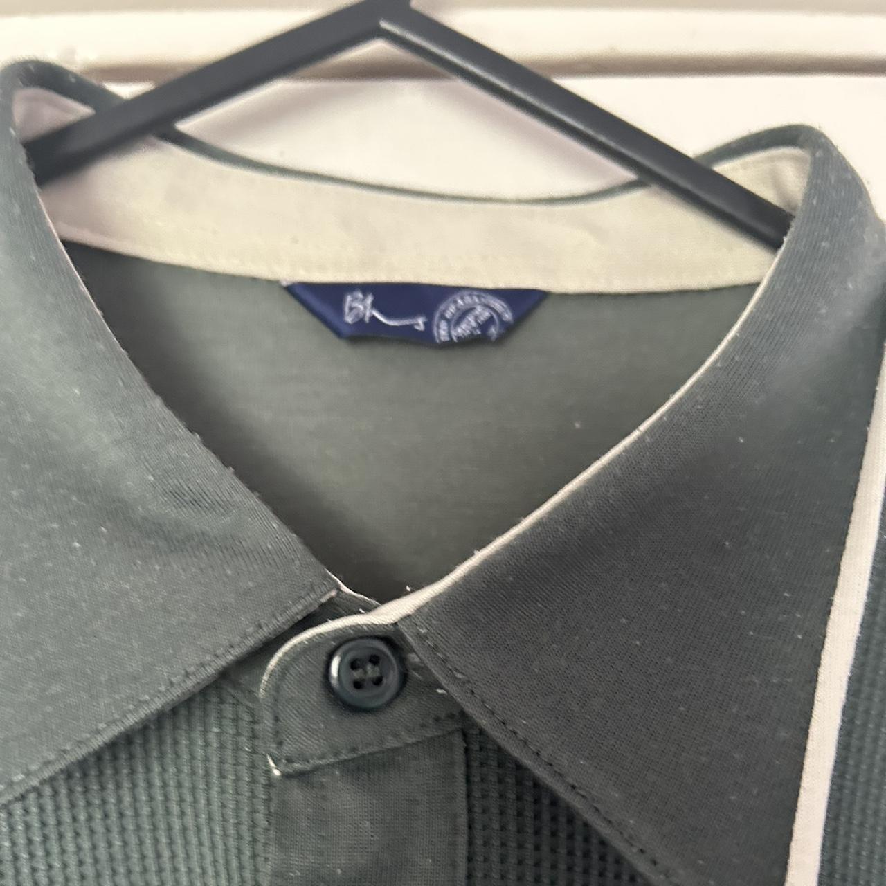 Men classic green polo shirt size medium by BHS in... - Depop