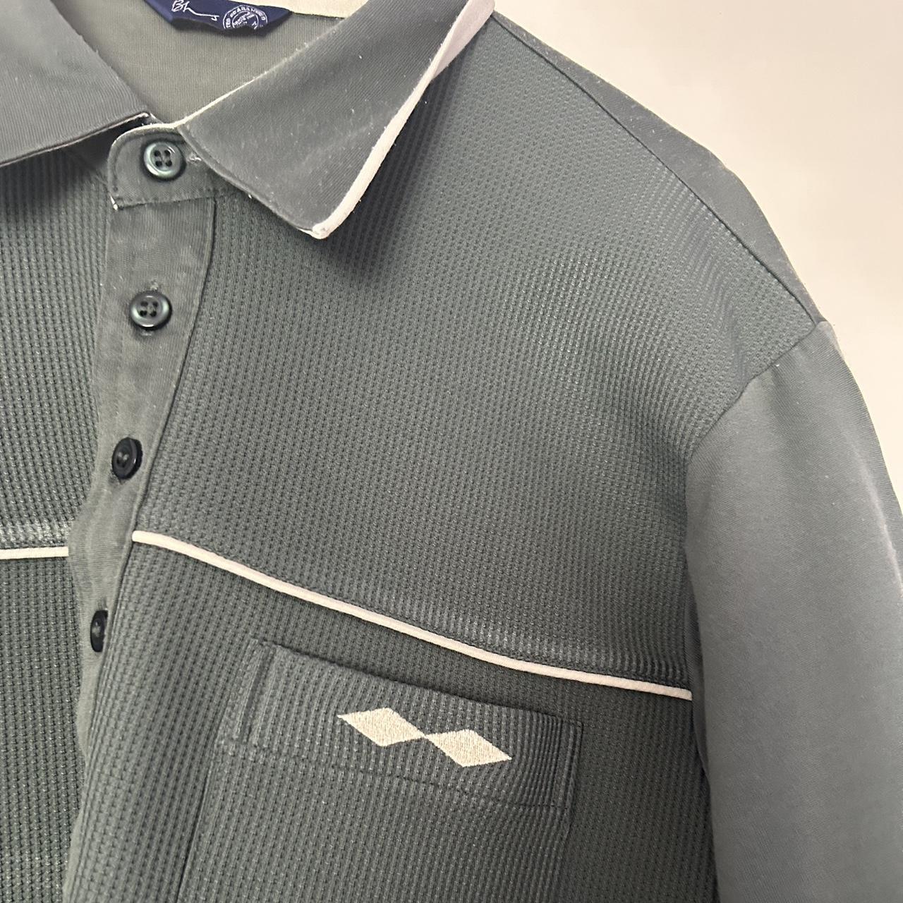 Men classic green polo shirt size medium by BHS in... - Depop