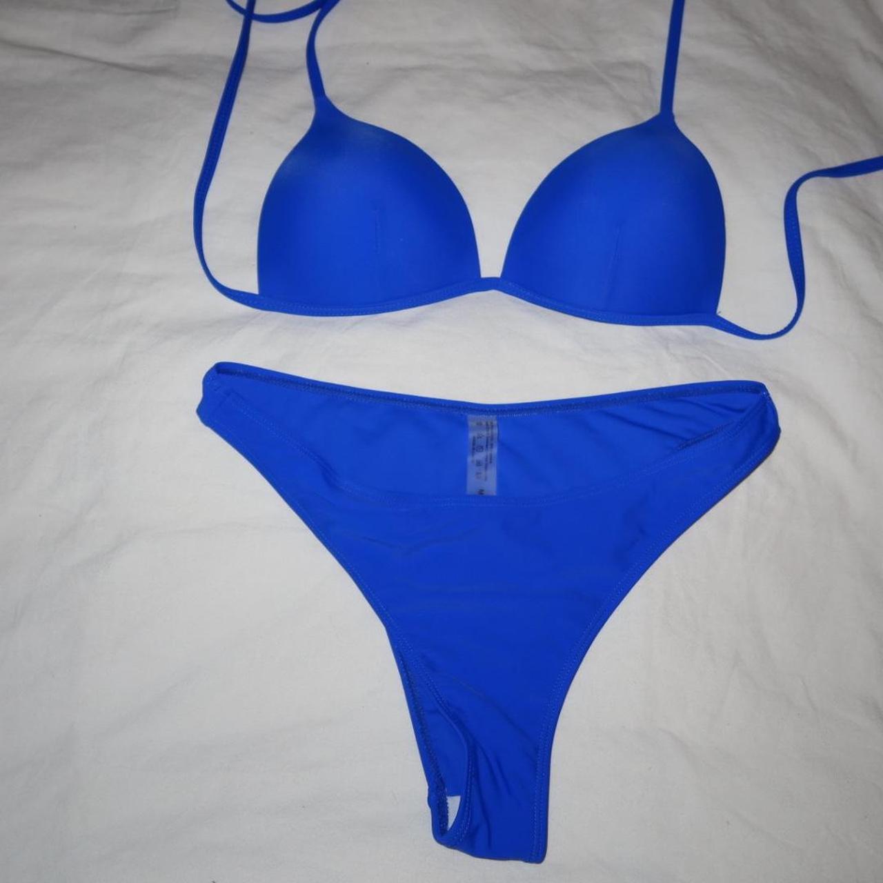 Royal blue swim suit - Depop