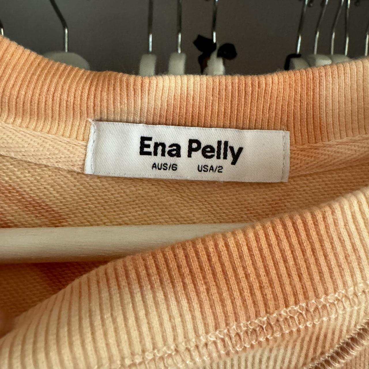 Ena Pelly Pink jumper Mark on the front as... - Depop