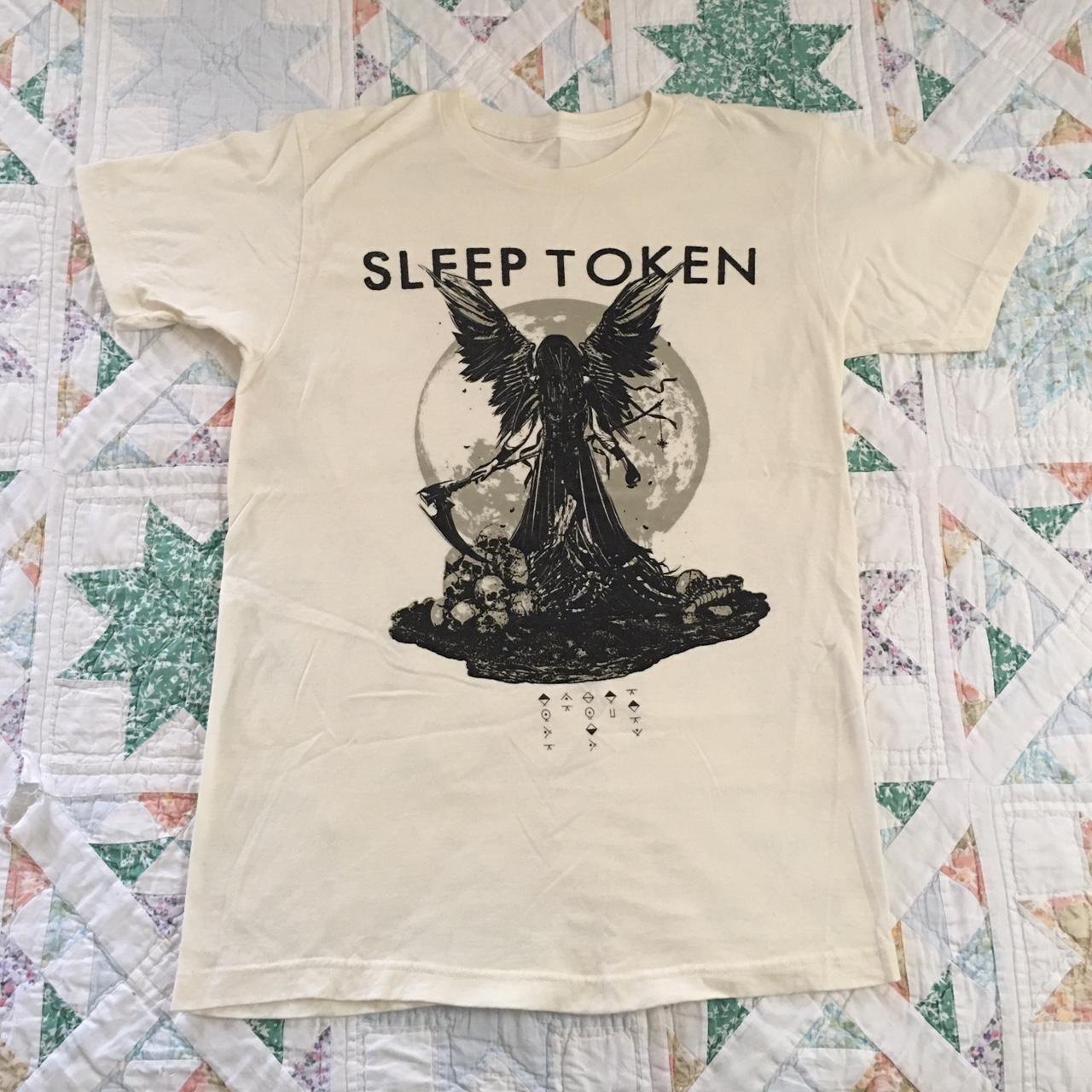 hot topic sleep token shirt 19in pit to pit 27in... - Depop