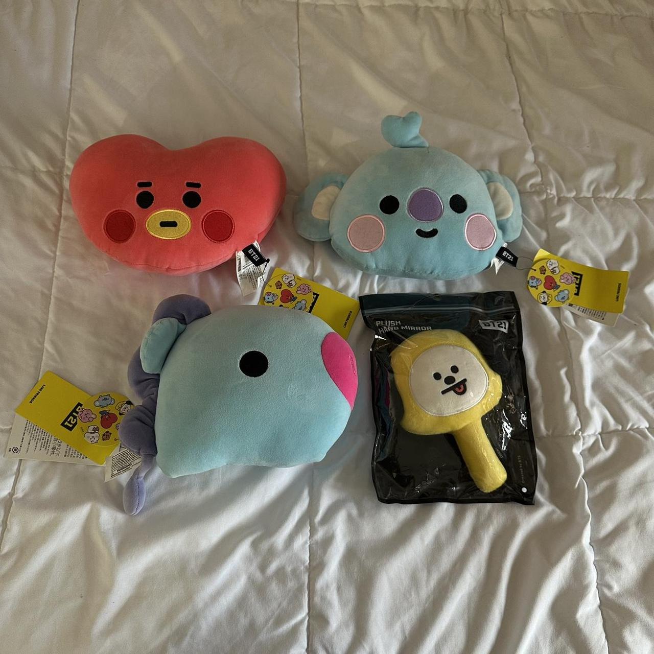 NEED THESE GONE!! official baby bt21 plushies and... - Depop