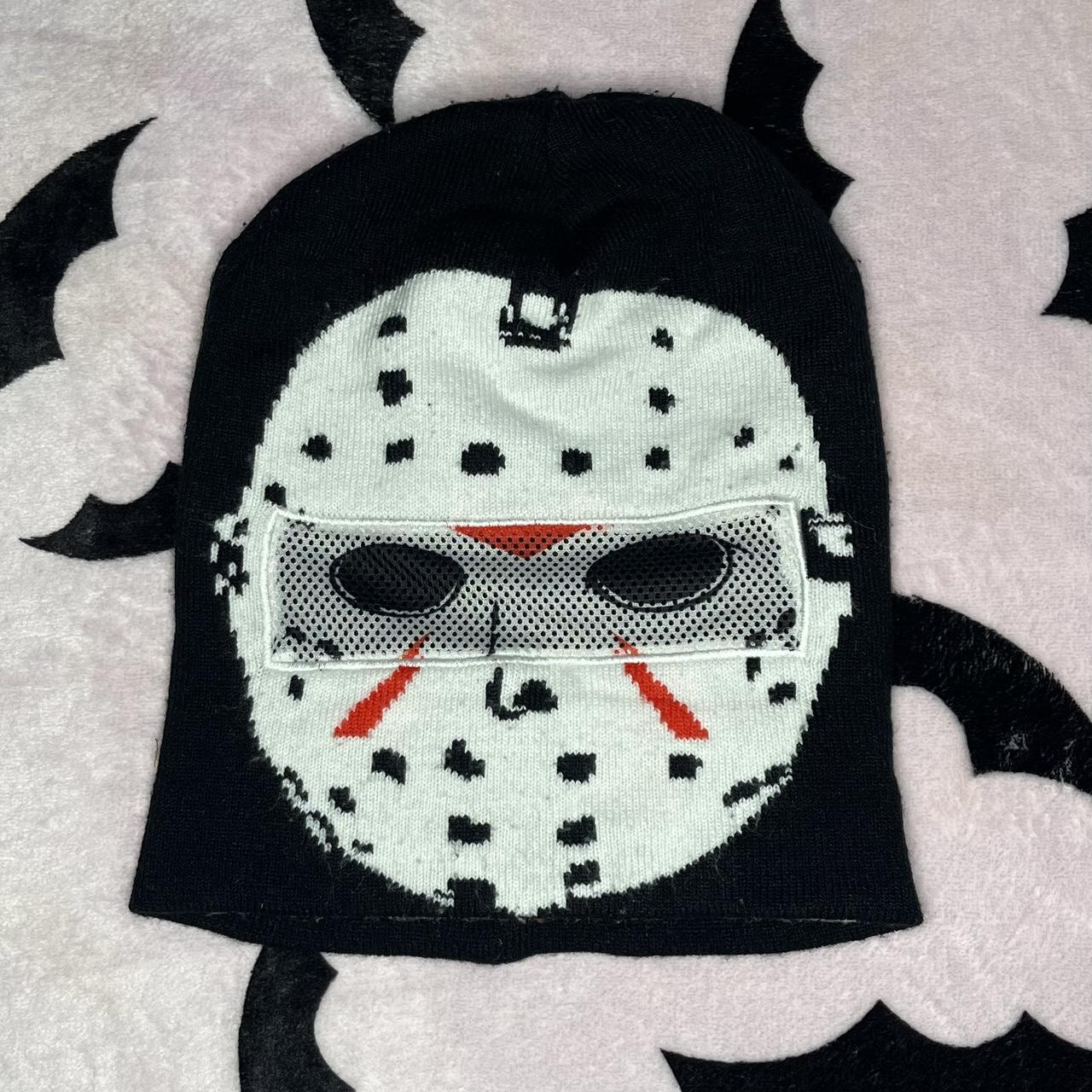 Friday the 13th Jason ski mask black - Depop