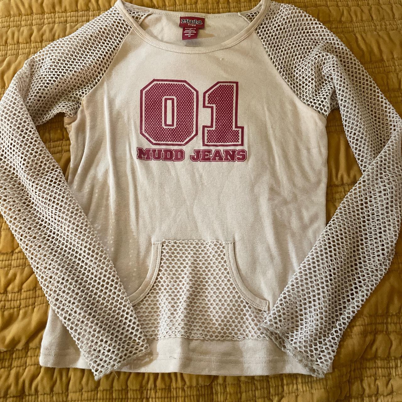 Mudd Tops “01 Mudd Jeans” top #y2k #mudd #fishnet - Depop