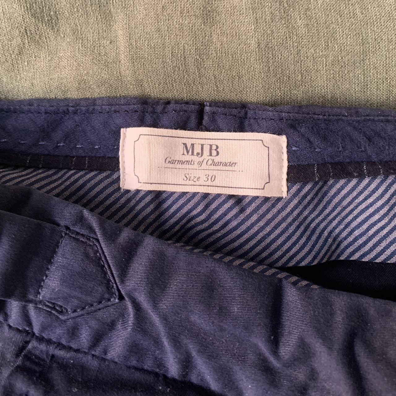 MJ Bale men’s navy chino with side tab. Super nice... - Depop