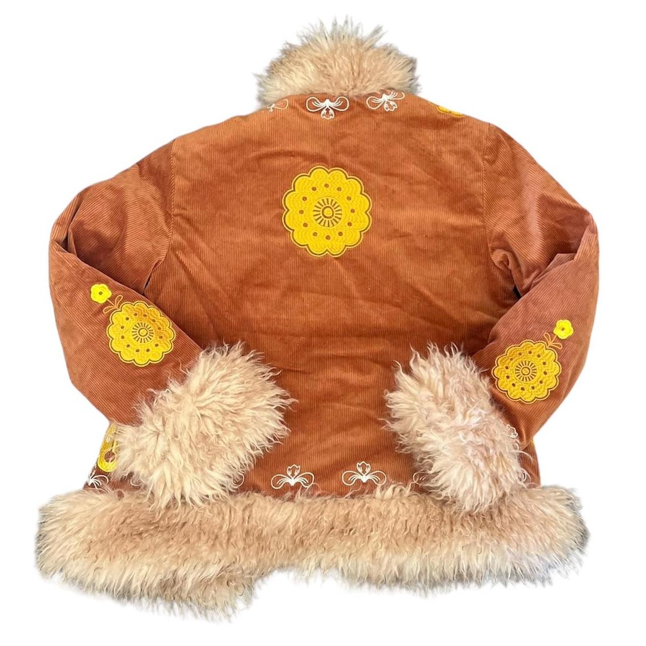 Amazing “The Hippie Shake” penny lane cropped fur... - Depop