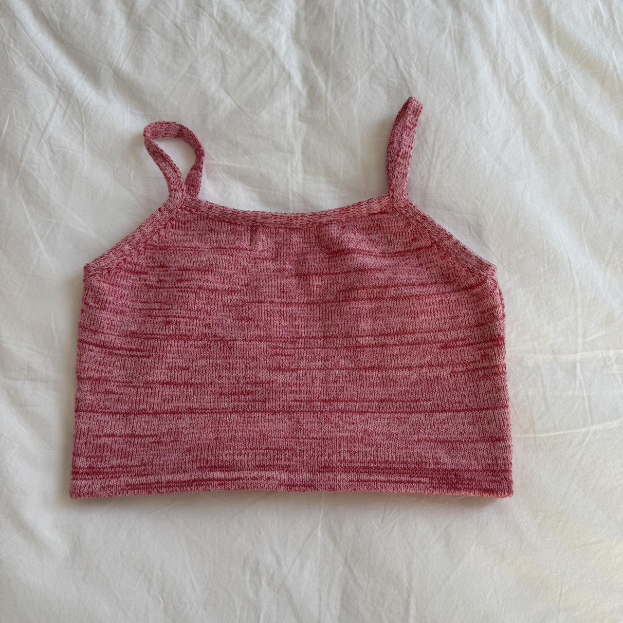 Asta Resort Paloma Crop Flamingo Excellent... - Depop