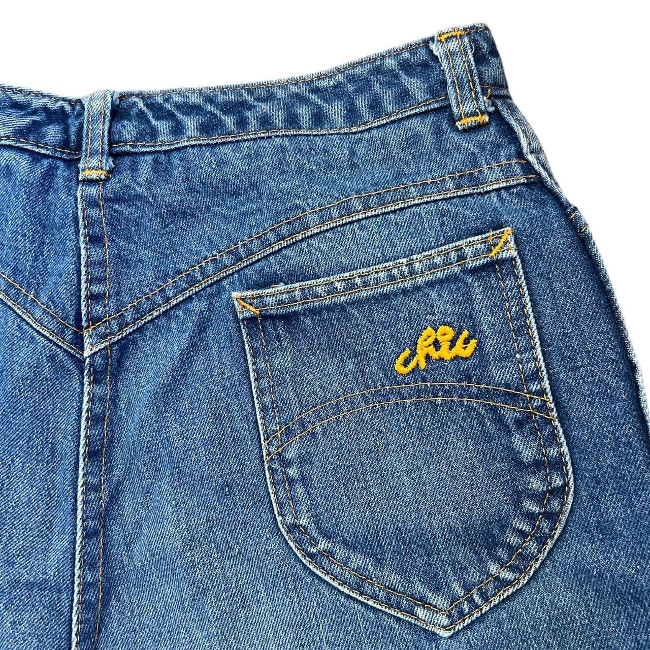 Vintage high rise chic denim jeans Marked size 14... - Depop