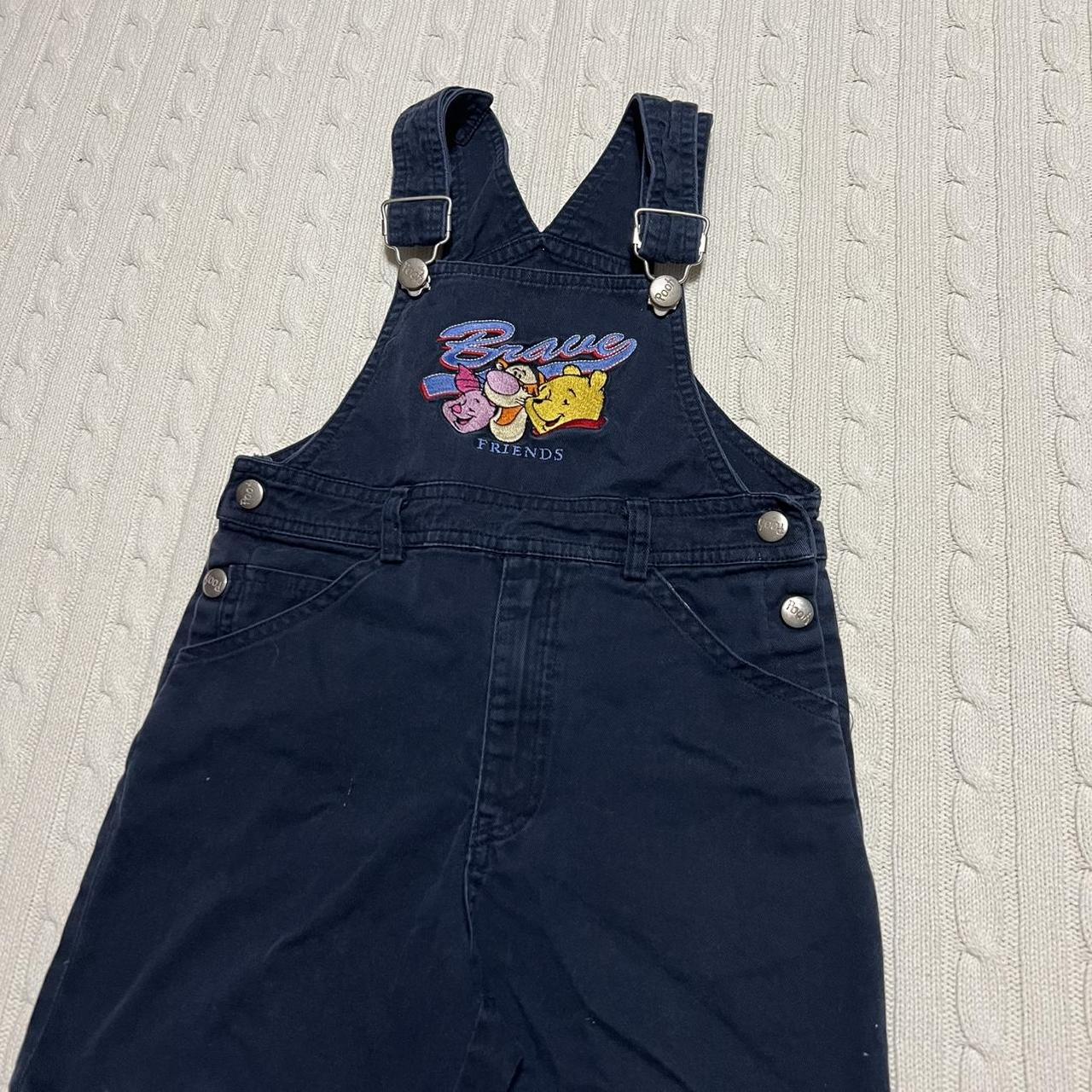 y2k BABY/KIDS Navy blue Disney Winnie the Pooh... - Depop