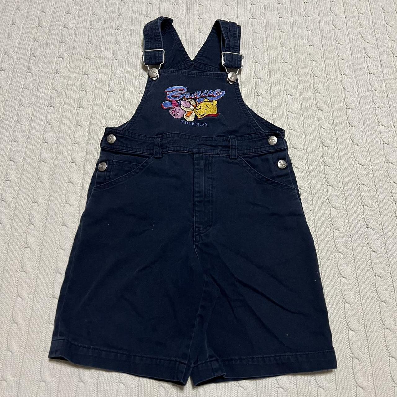 y2k BABY/KIDS Navy blue Disney Winnie the Pooh... - Depop