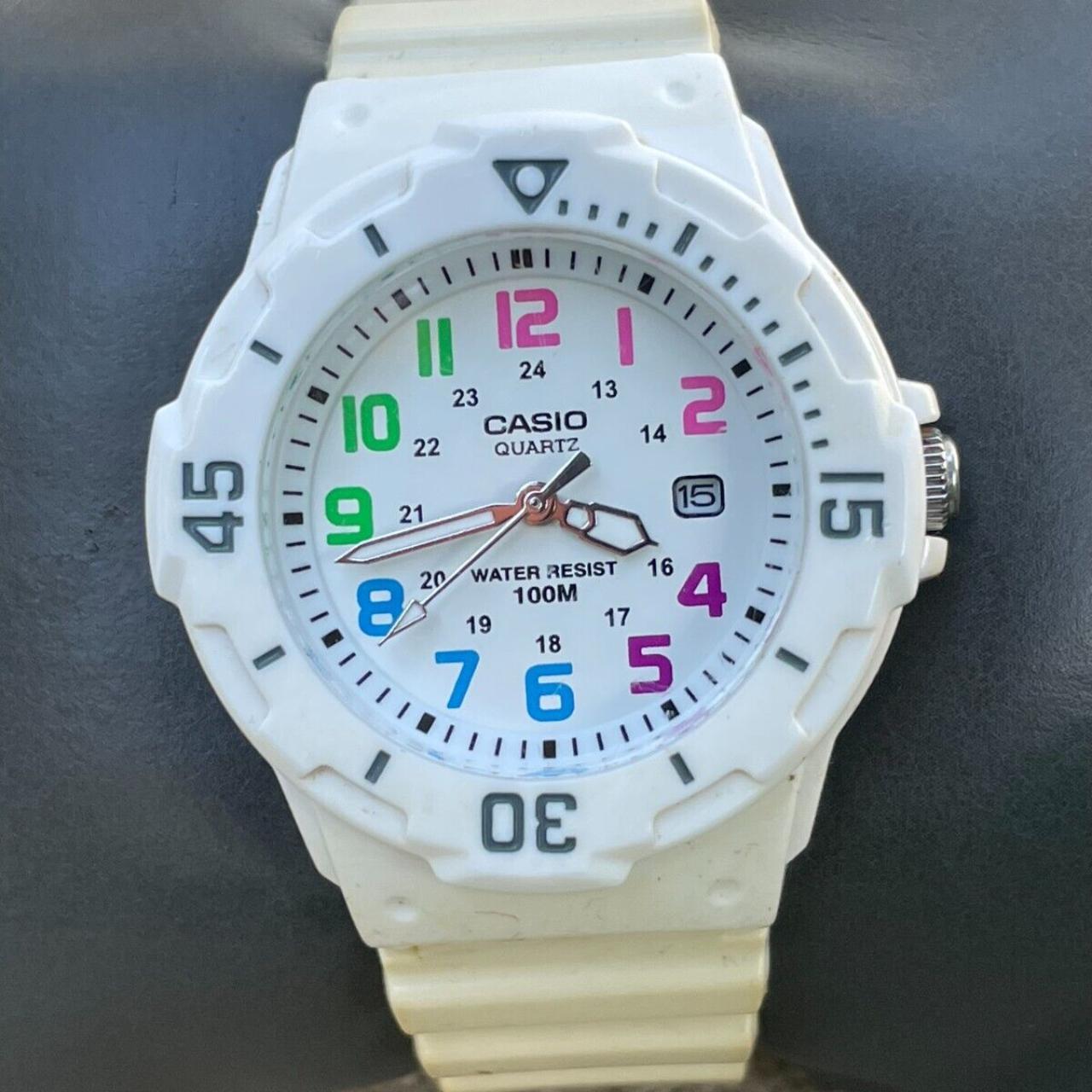 Casio Quartz Women Wristwatch Date Calendar Multi... - Depop