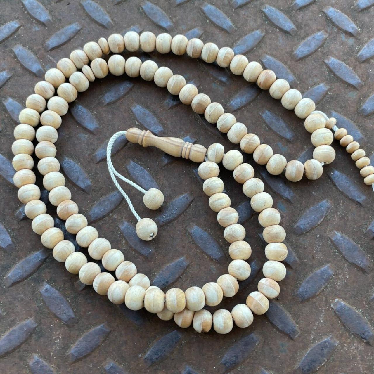 Islamic Tasbeeh Real Wood handmade Prayer Muslim... - Depop