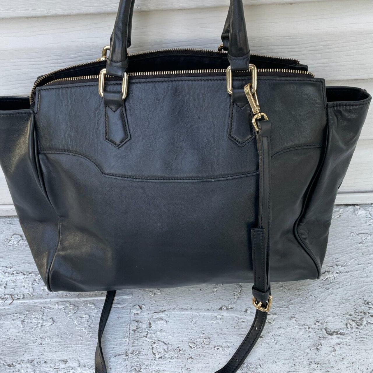 INNUE Women Handbag Black Genuine Leather Fringe... - Depop