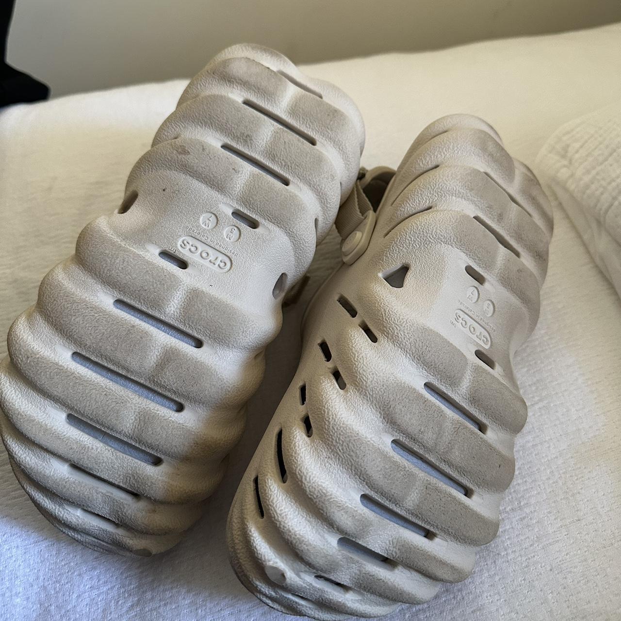 Crocs Echo Clog in Stucco Size (US) W7, M5 Used a... - Depop