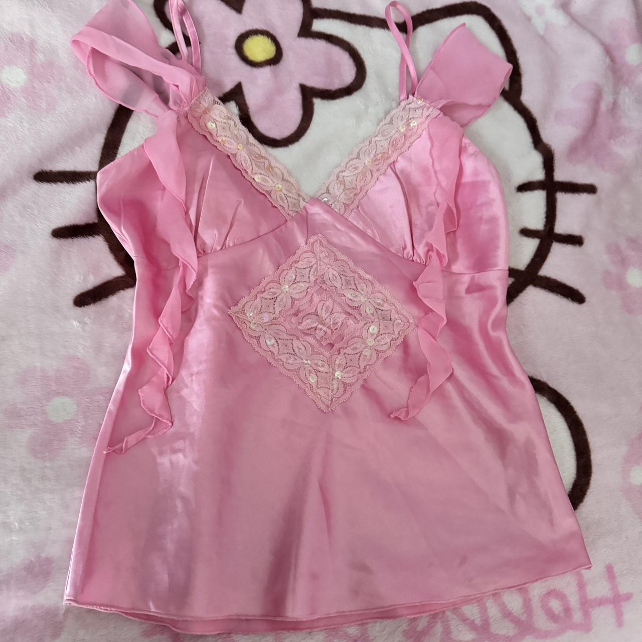 Bubble gum pink princess top