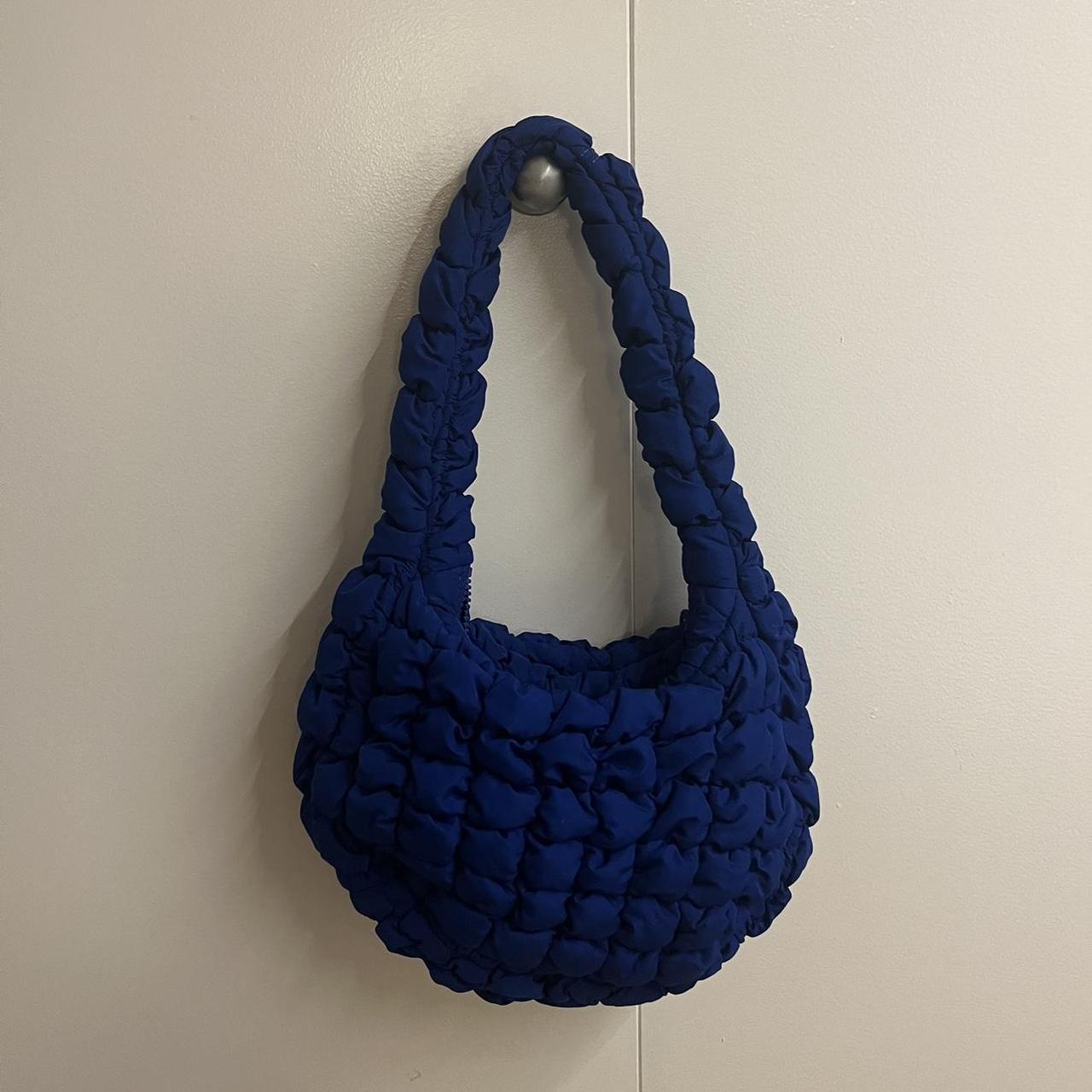 blue cos bag size medium？very cute color - Depop