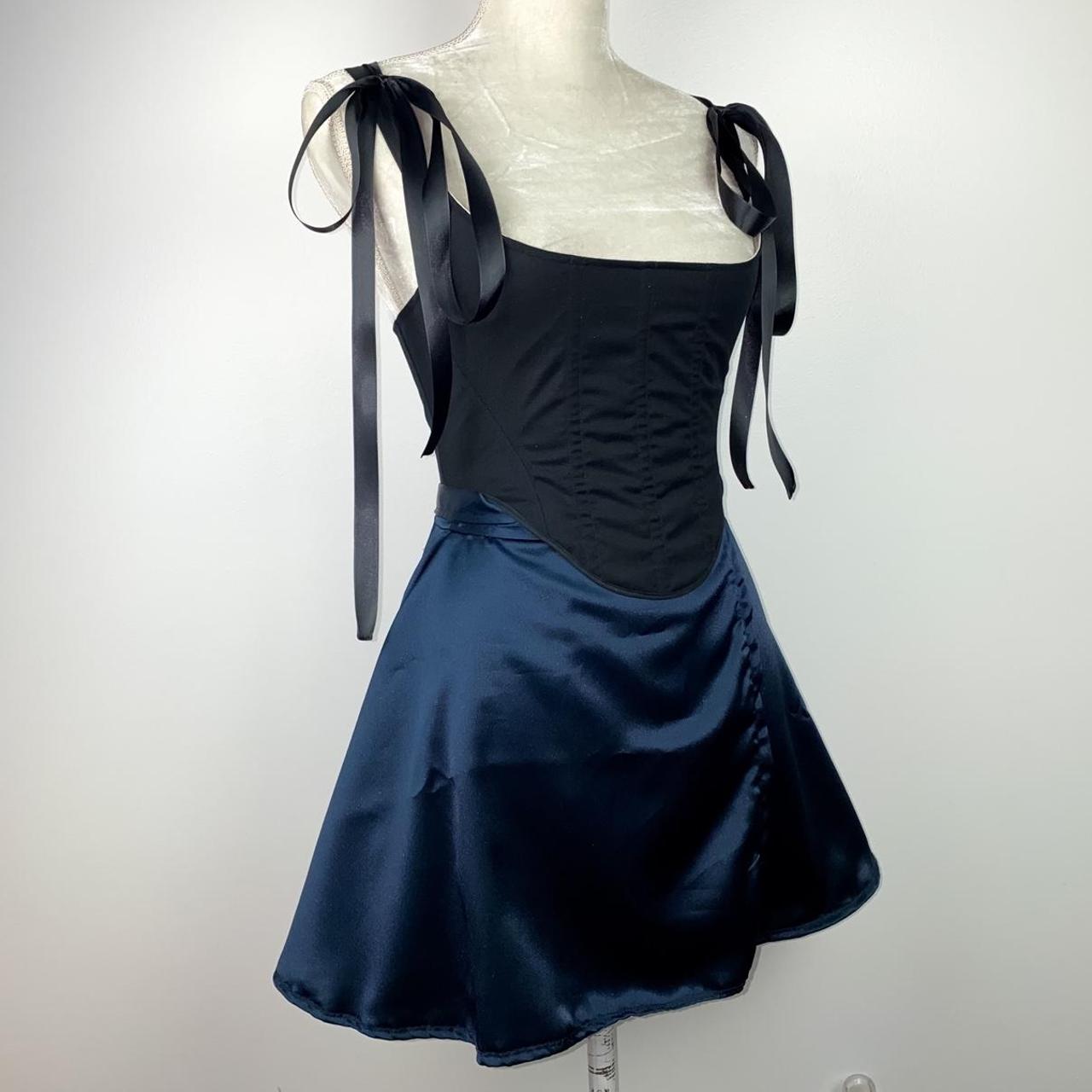 2 piece matching set. Custom, hand made, corset... - Depop