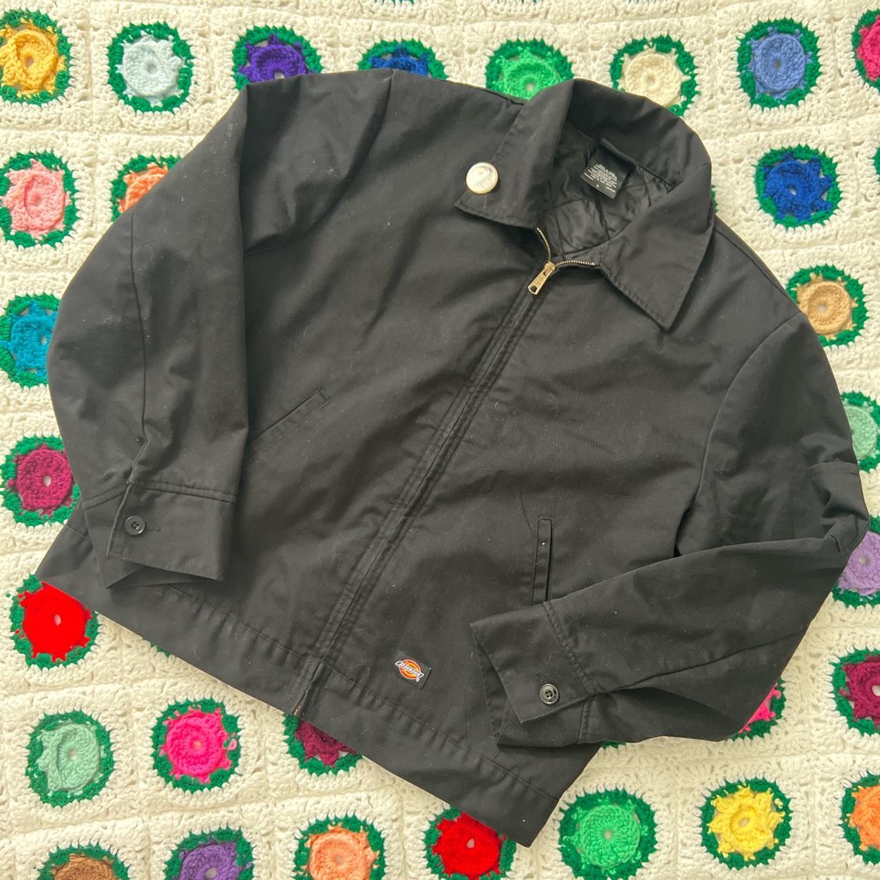 Dickies Bomber style jacket Size large Material is... - Depop