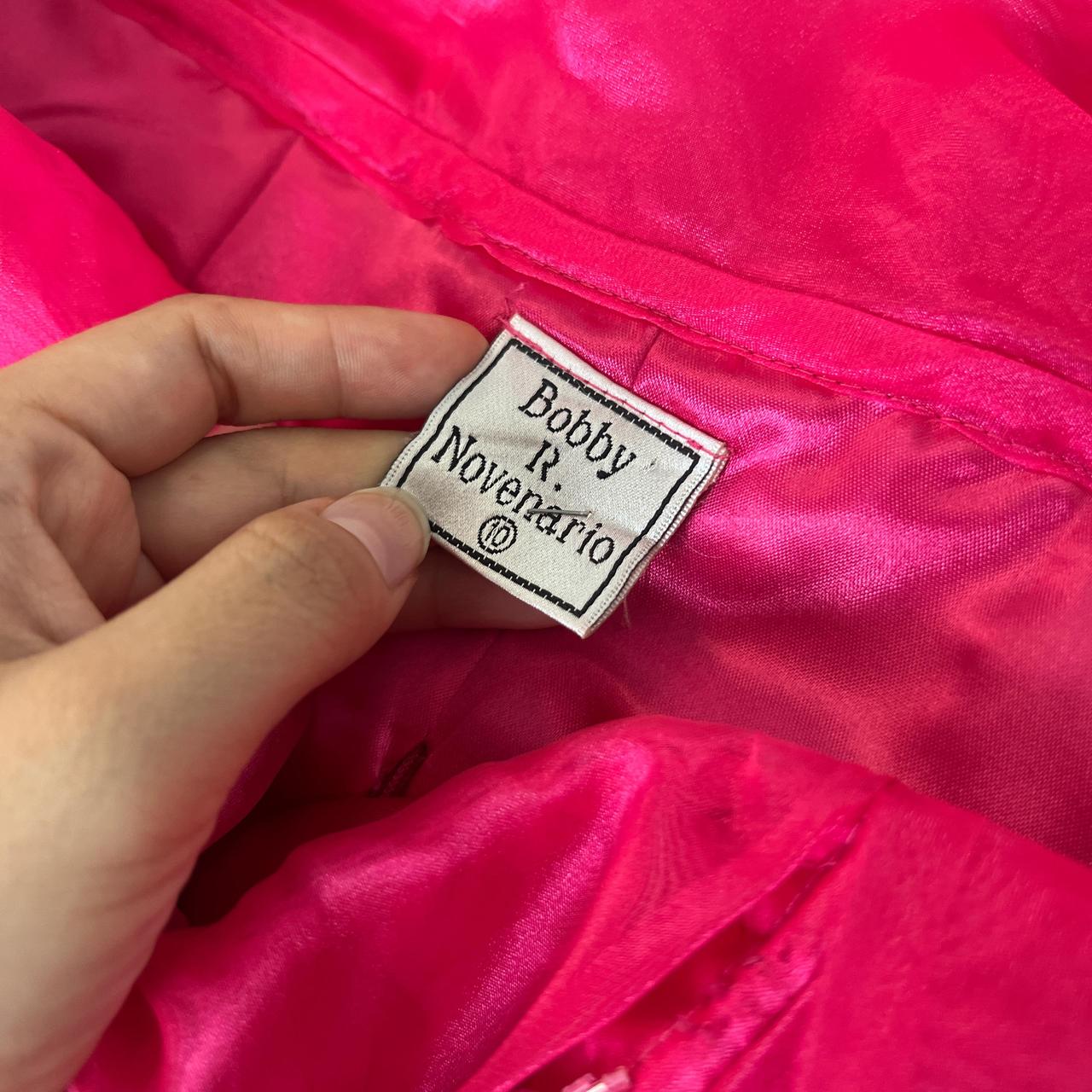 90d Pink Prom Corset Off the shoulder fit with pink... | Depop