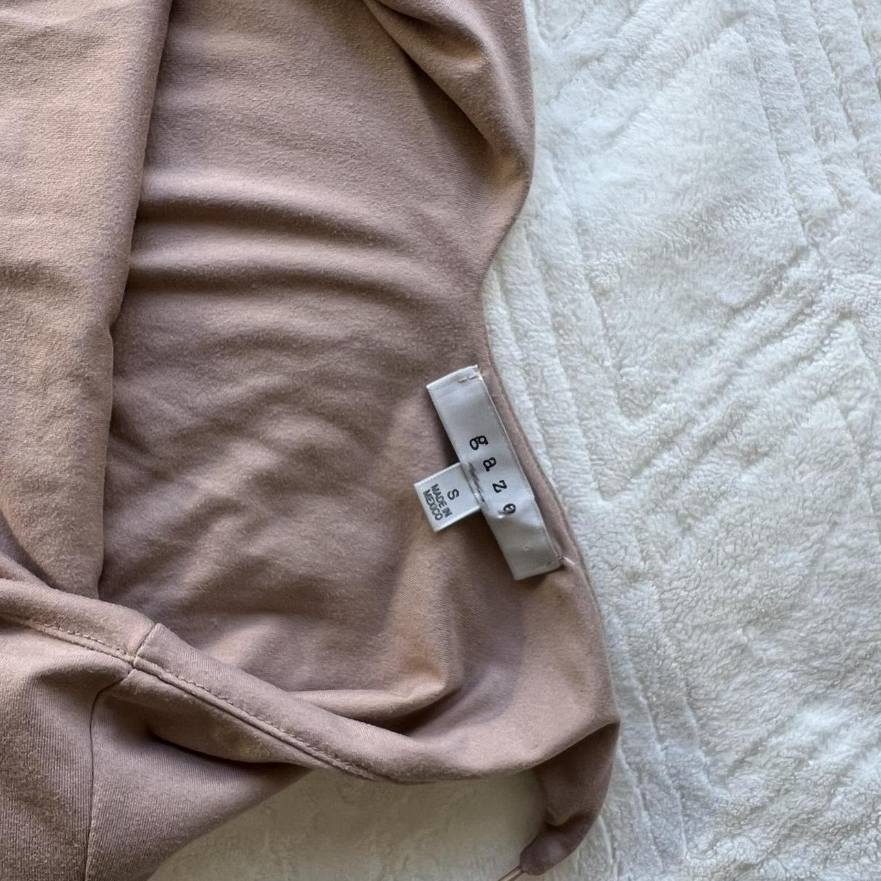 Tan body suit skims inspired. Super soft with thin... - Depop