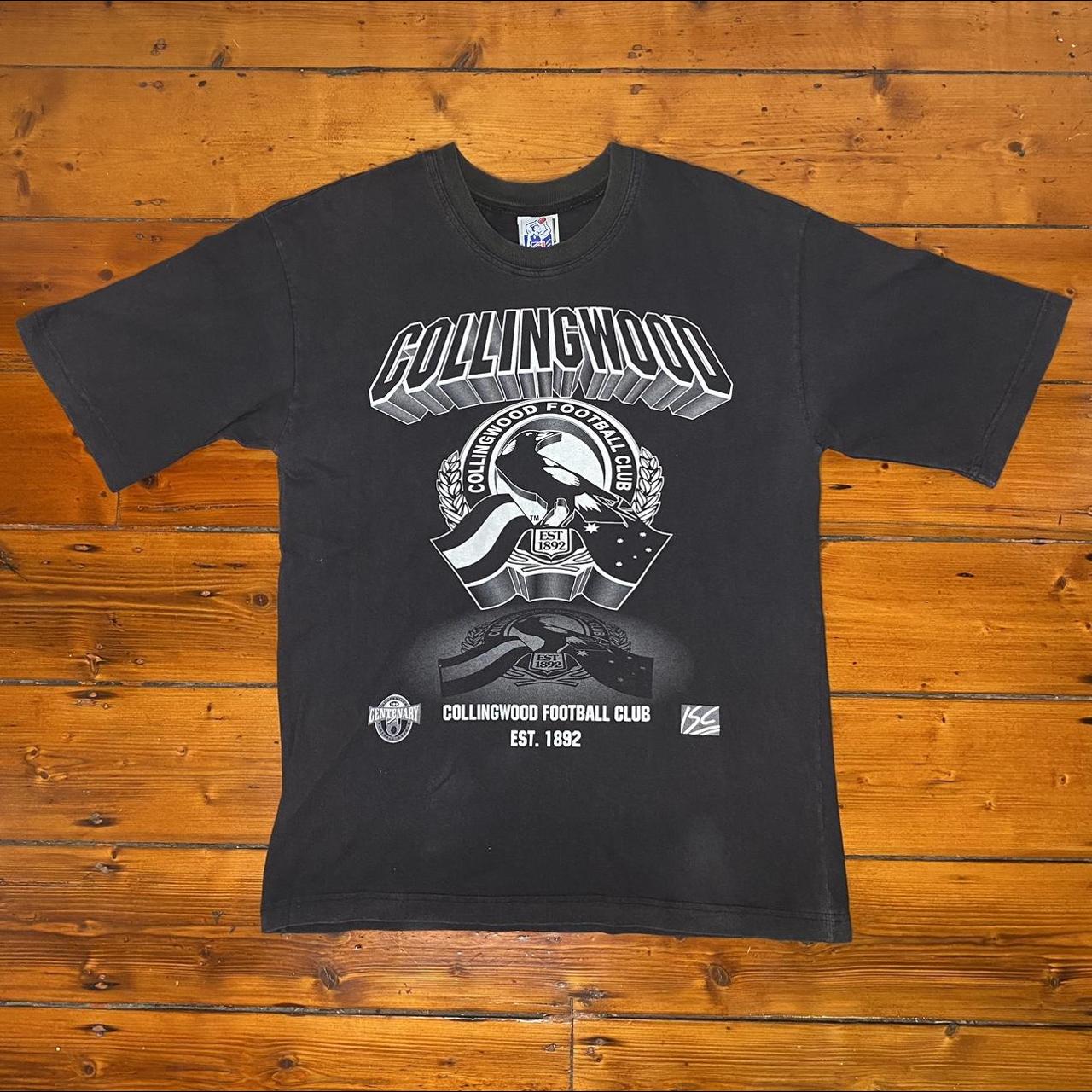 Vintage Collingwood FC tee. Made in Australia P2P:... - Depop