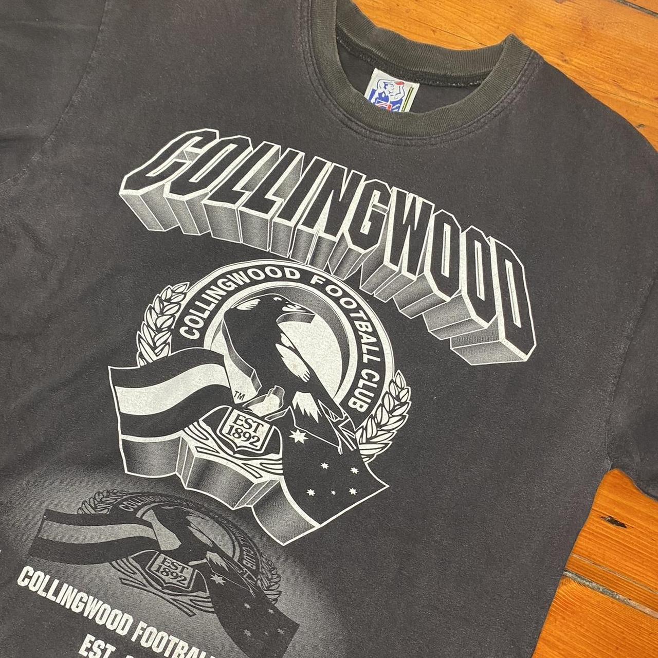 Vintage Collingwood FC tee. Made in Australia P2P:... - Depop