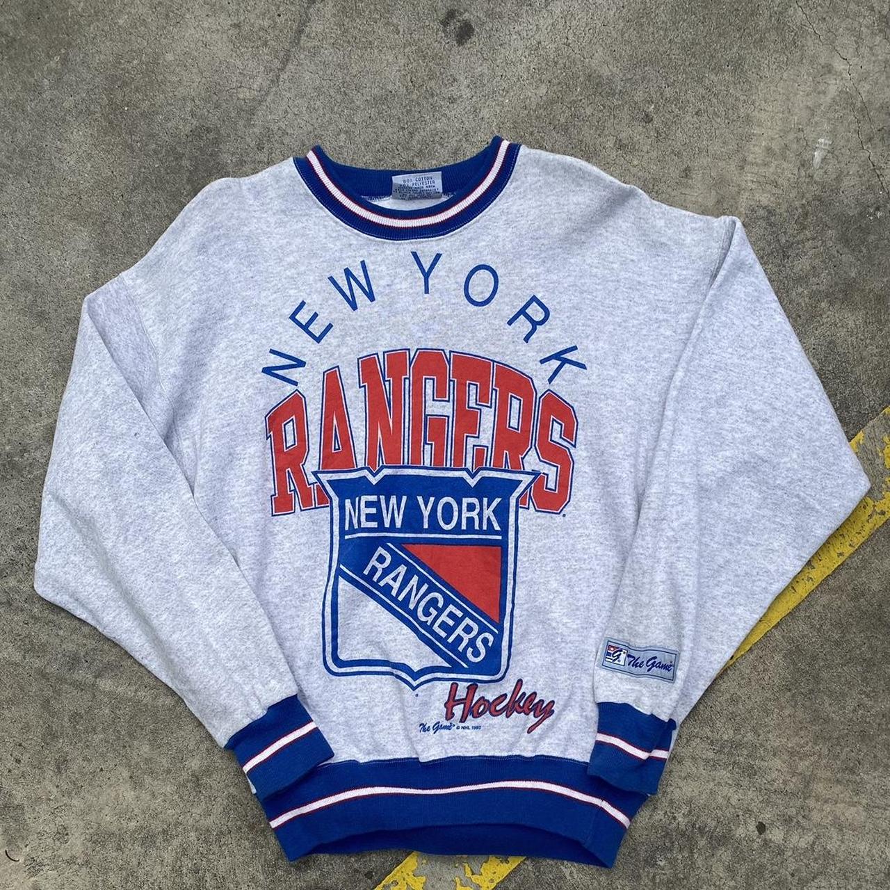 Vintage New York rangers sweatshirt. #Vintage... - Depop