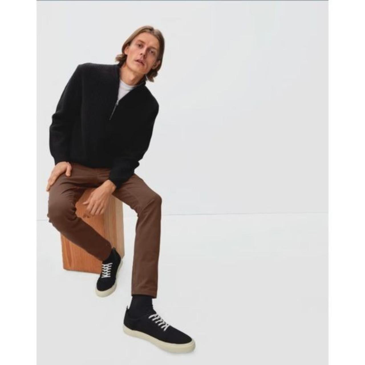 Everlane Uniform Slim Fit Size 33x32 Smoke free... - Depop