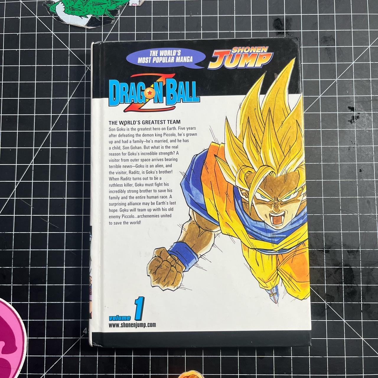 Dragon ball z hard cover volume 1 Used but in great... - Depop