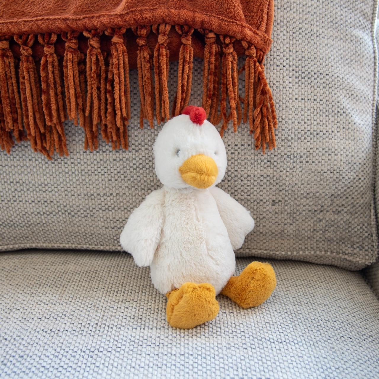Jellycat Bashful Chicken 🐔 in great condition,... - Depop