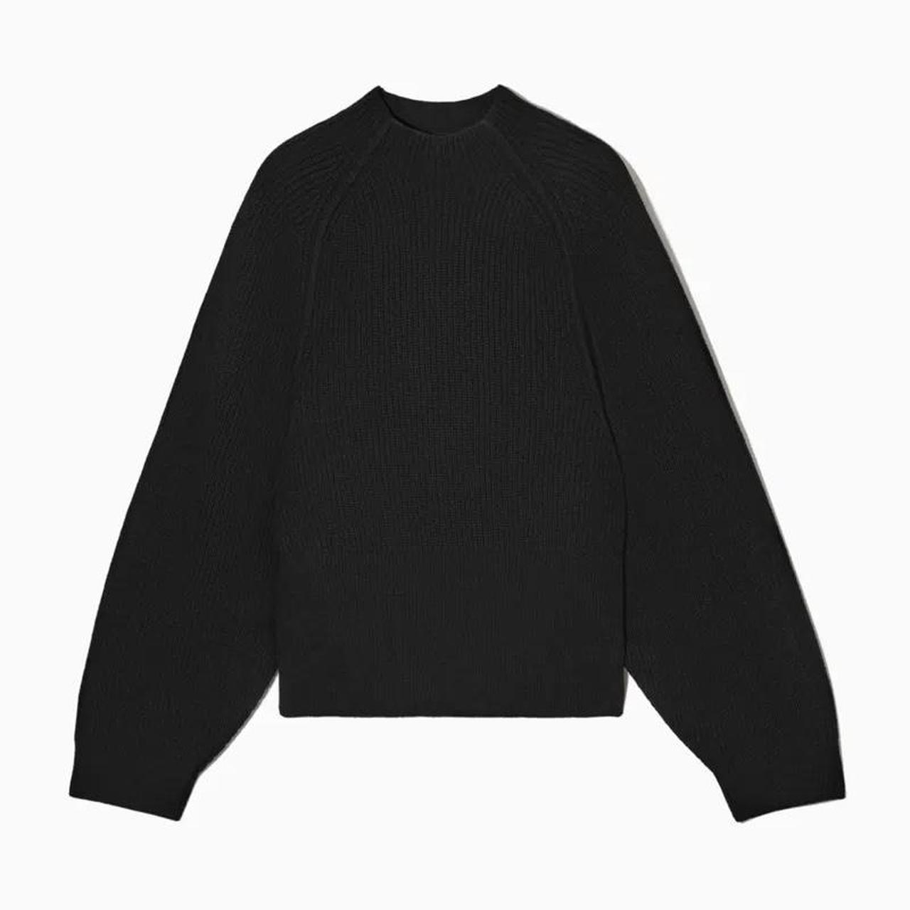 COS mock neck cashmere wool sweater size XS. Only... - Depop