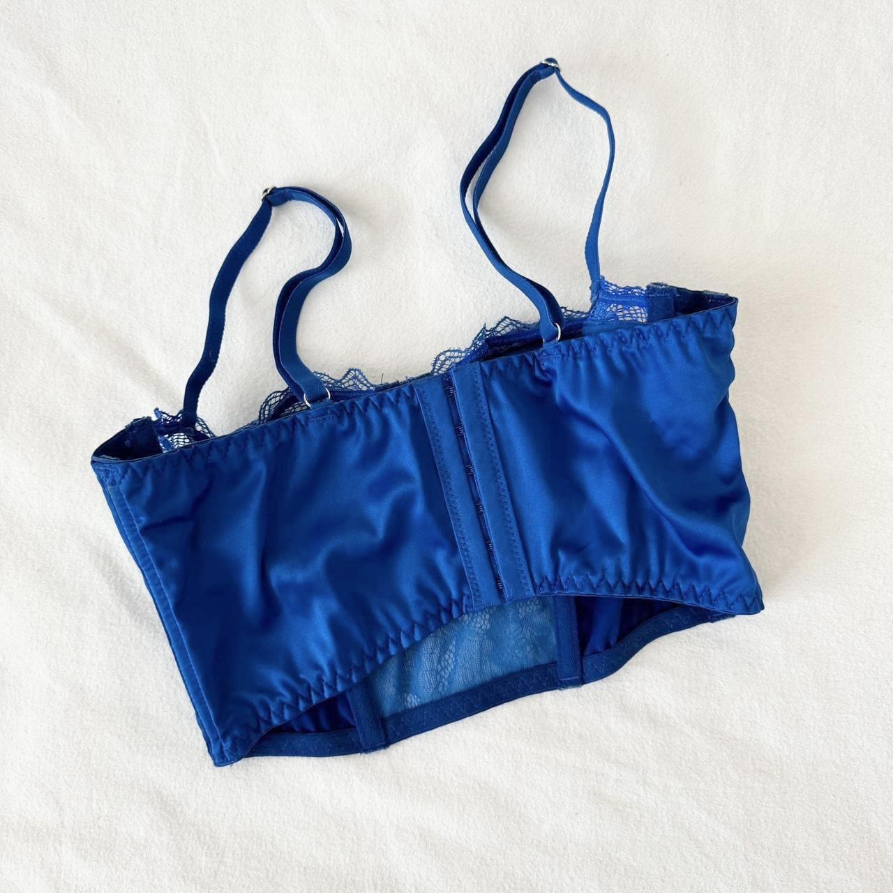 dark blue primark corset💙 condition : like new,... - Depop