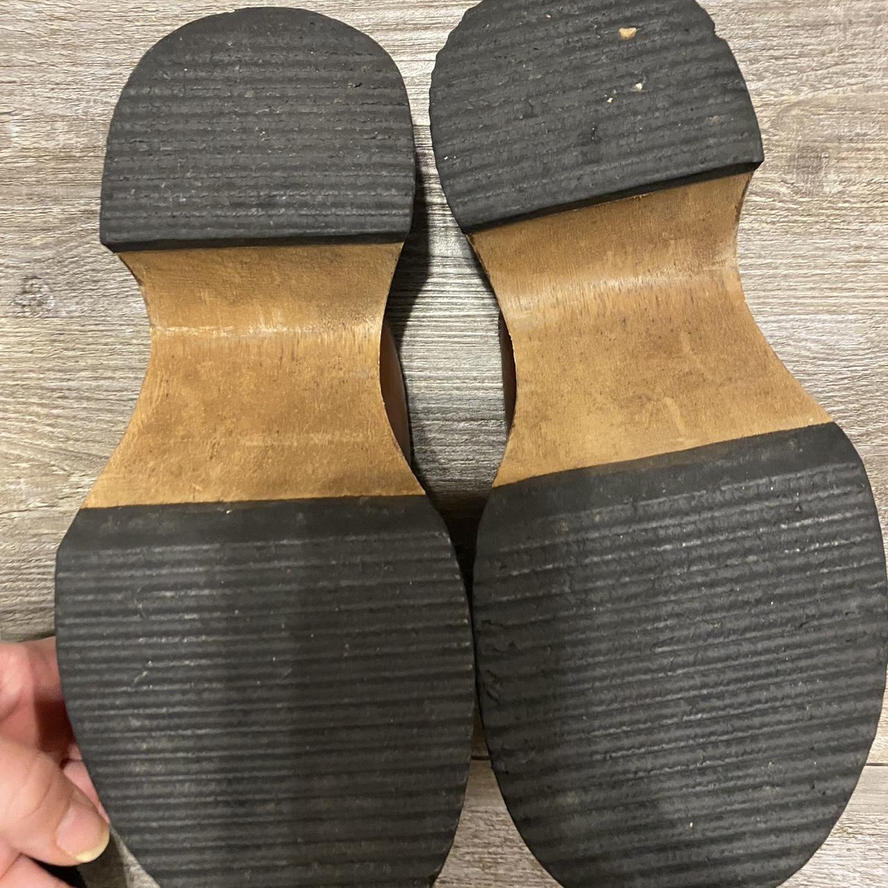 Candies hippie boho wood clogs #clogs#groovy#wooden# - Depop