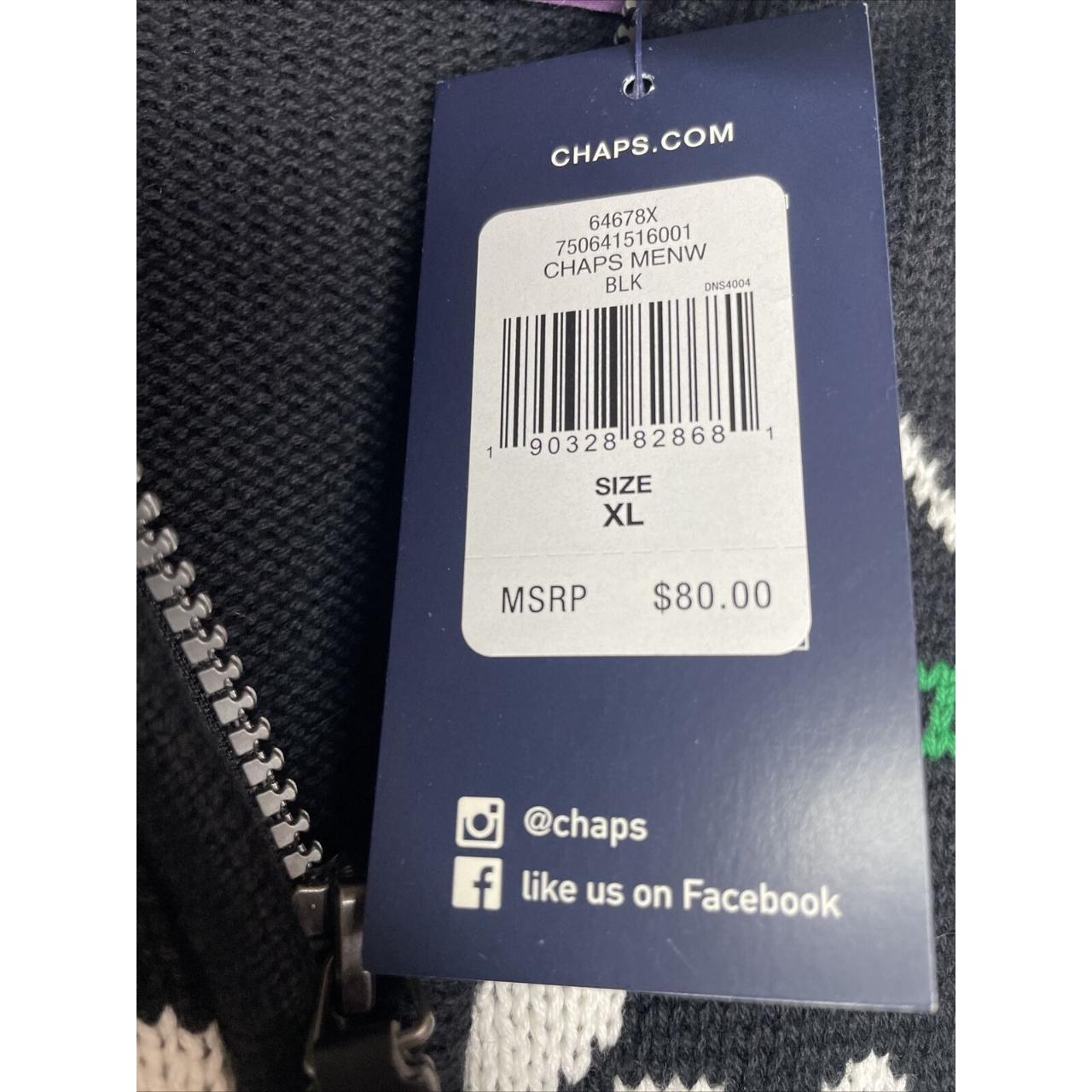 Brand new with tags Chaps winter themed pullover... - Depop