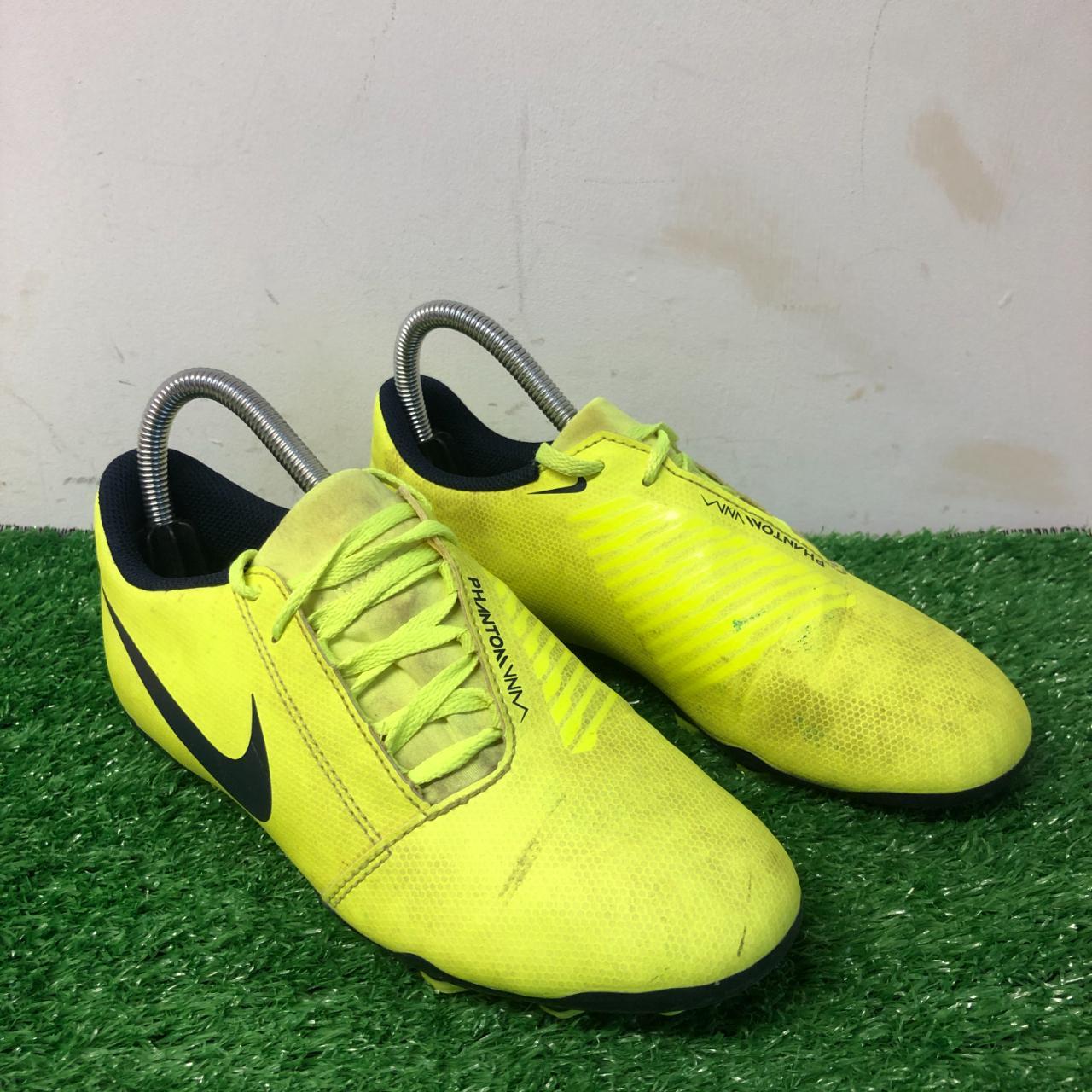 Childrens Nike Football Boots Moulded Studs Yellow... - Depop