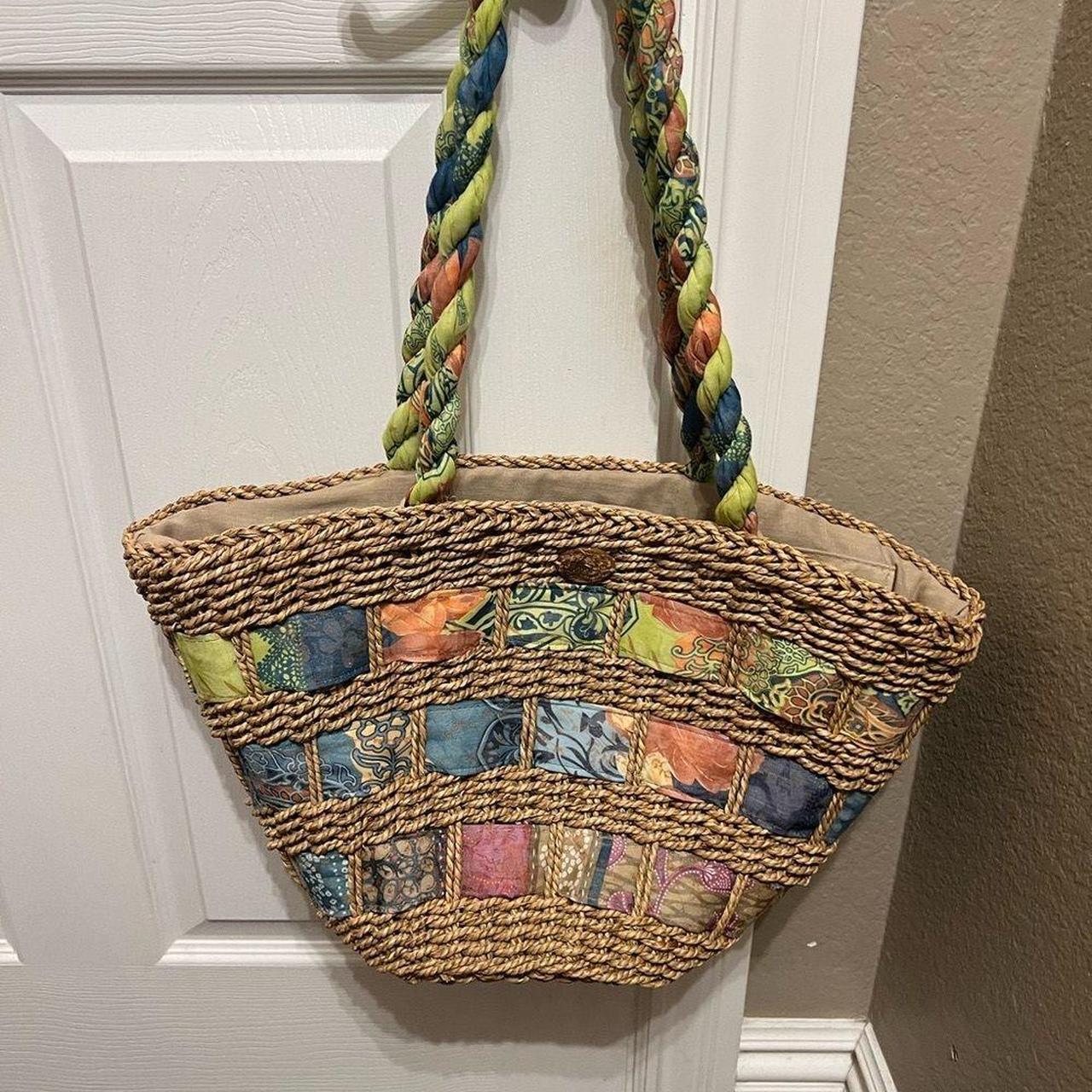 Cappelli Straworld Tote Shoulder Handbag Sea Grass... | Depop