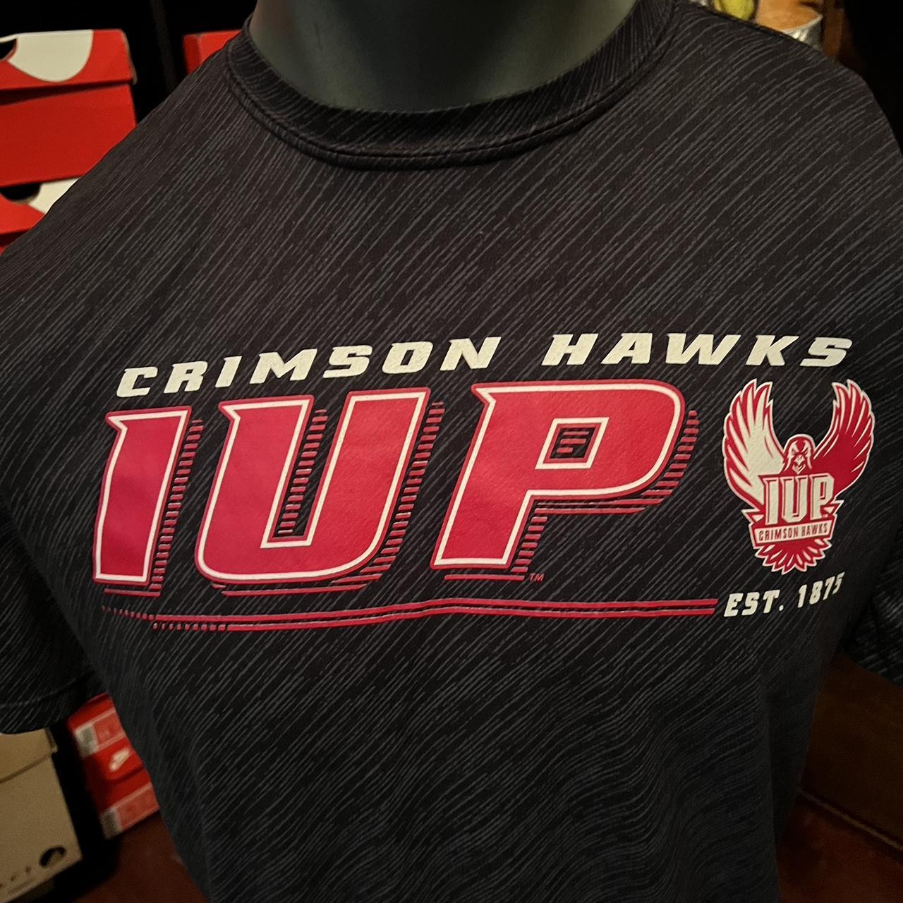 IUP Crimson Hawks Janesport T-shirt. Size Large.... - Depop