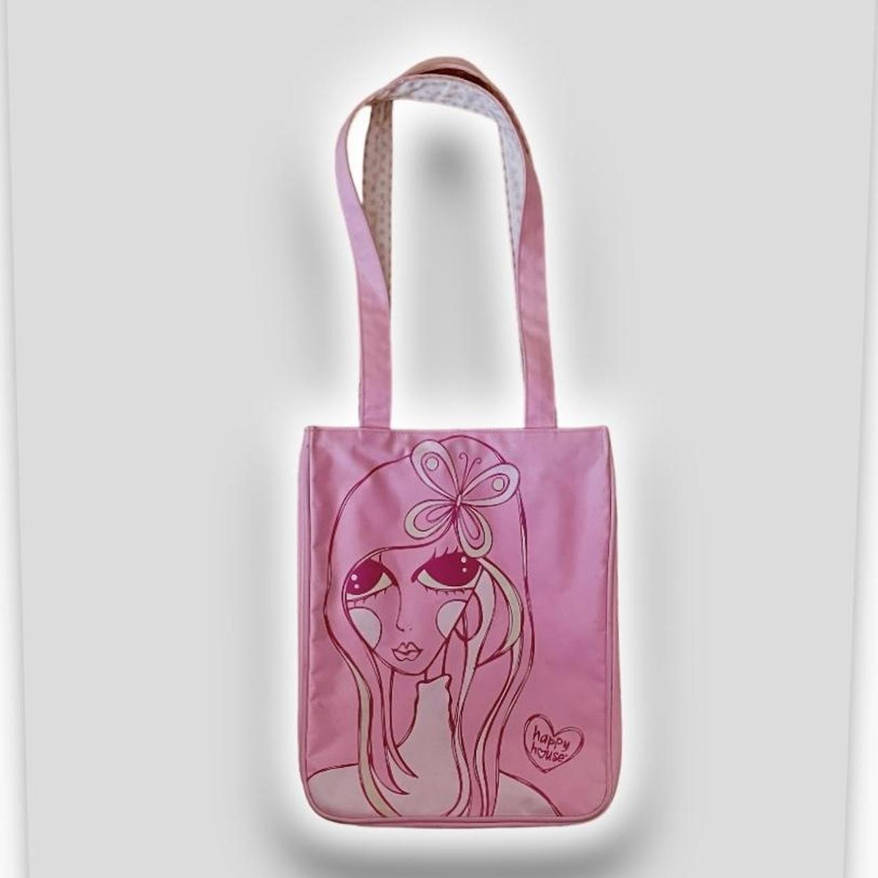 Pink gyaru tote bag Brand is Happy House ... - Depop