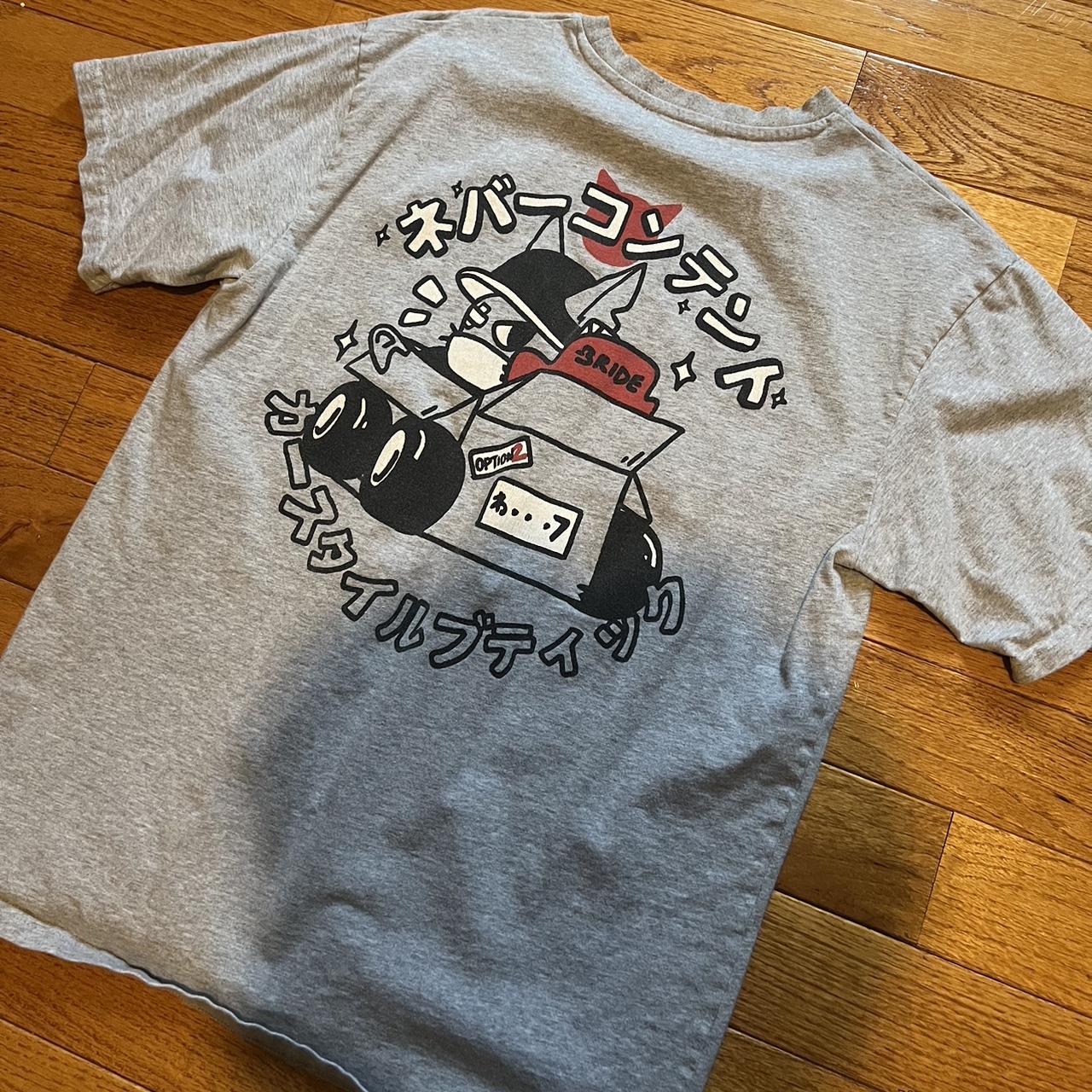 Never content Japan tee size L Message me with any... - Depop