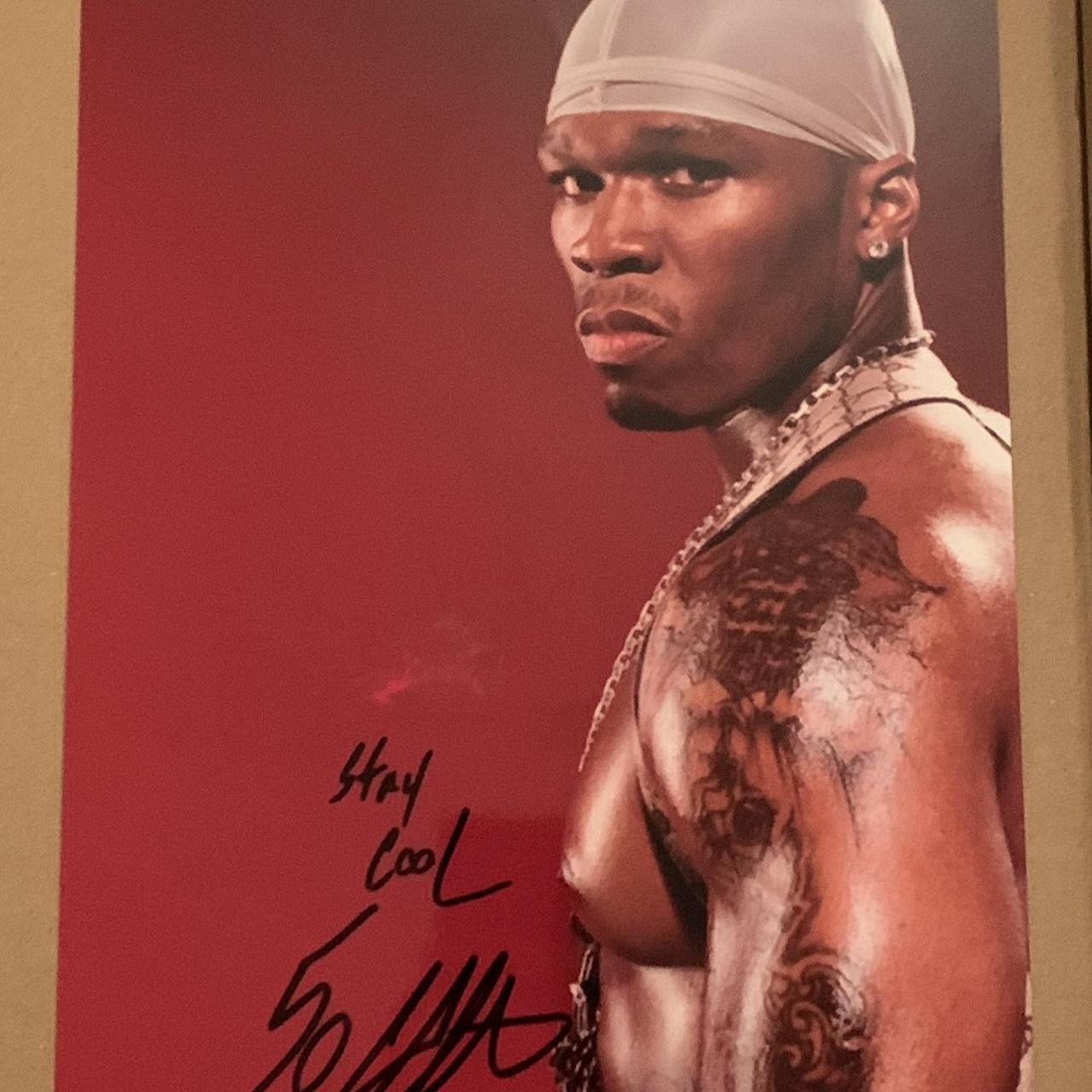 50 Cent Hand Signed Autograph. Obtained in person... - Depop