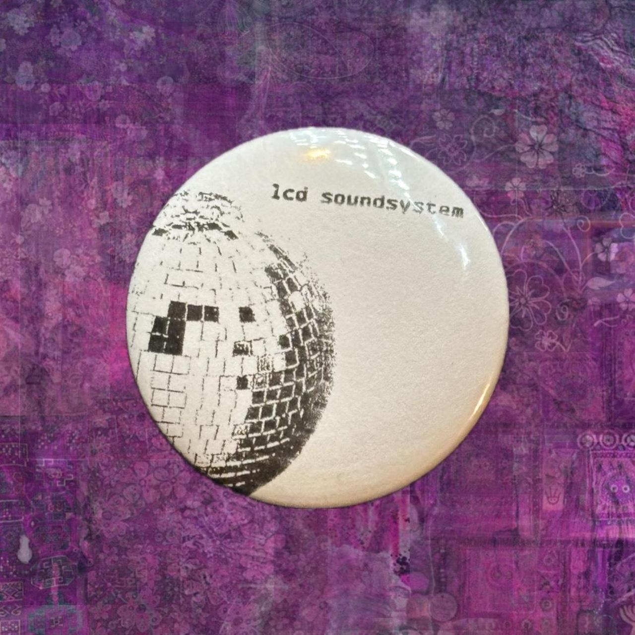 LCD Soundsystem album cover button pin badge 🪩... | Depop