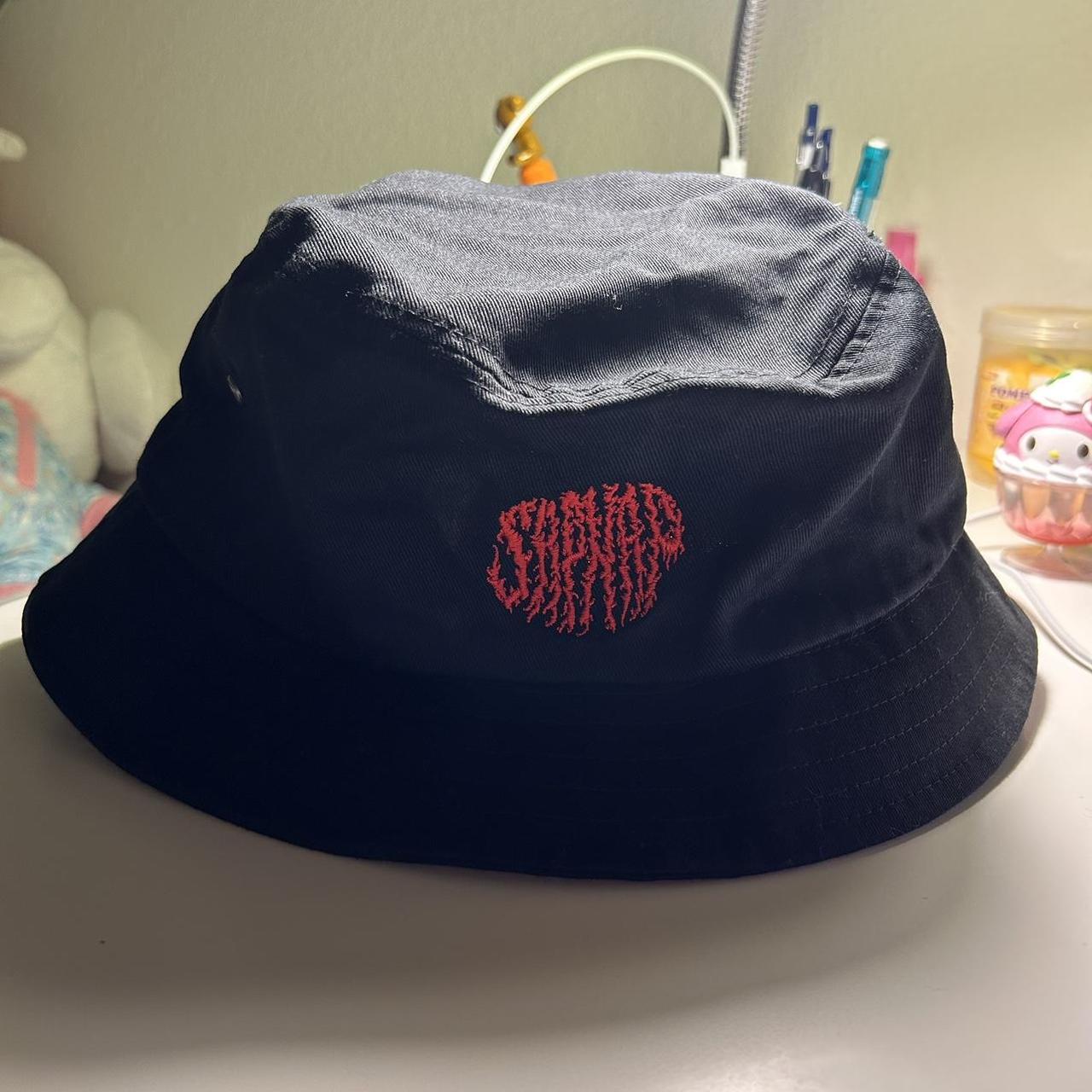 Sapnap Flame Black Bucket Hat. Bought when he first... - Depop