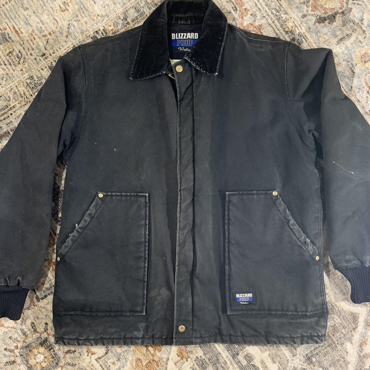 Black Blizzard Walls work jacket very warm Size Large - Depop