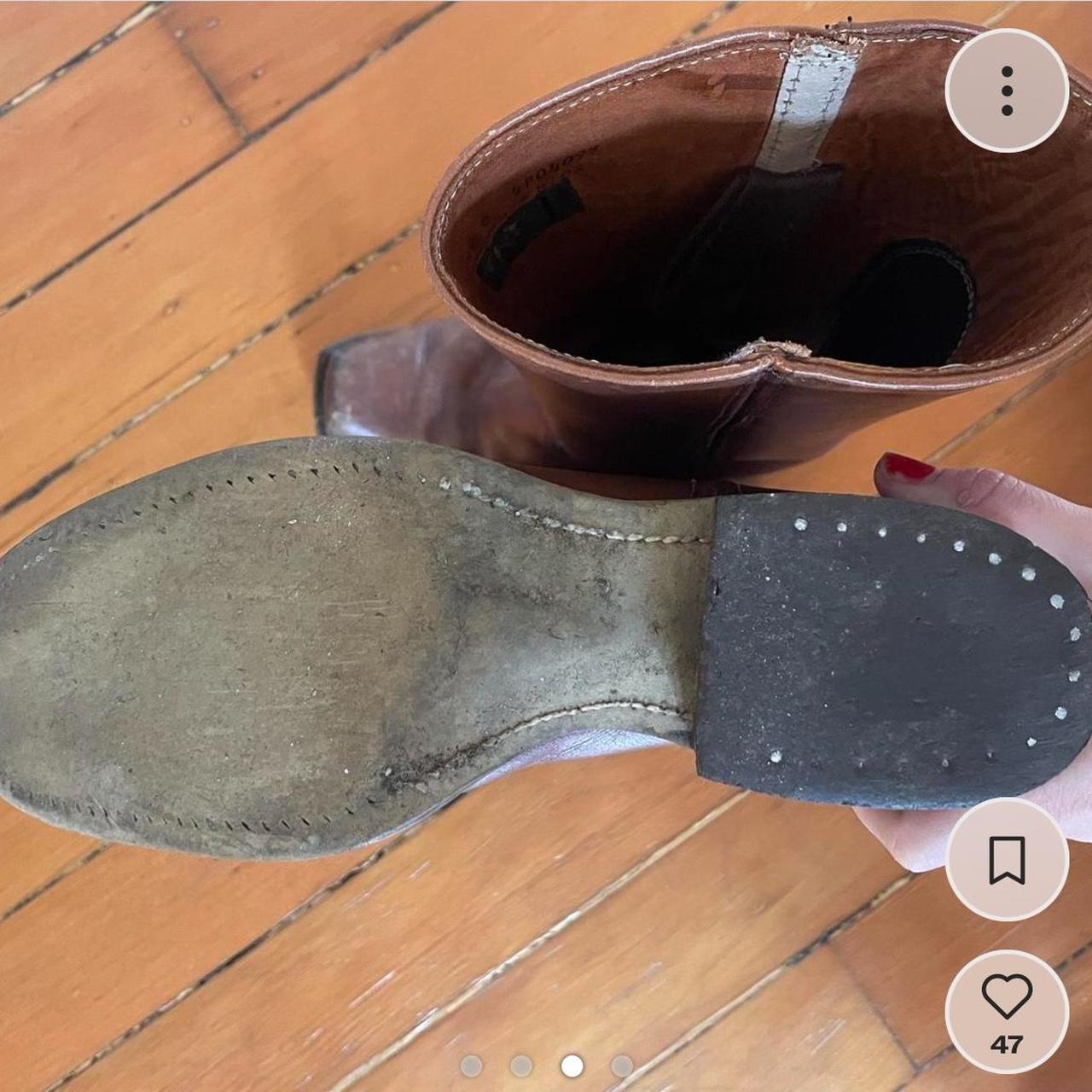 Repop Frye Campus Boot Look Alike Has Some Wear But Depop