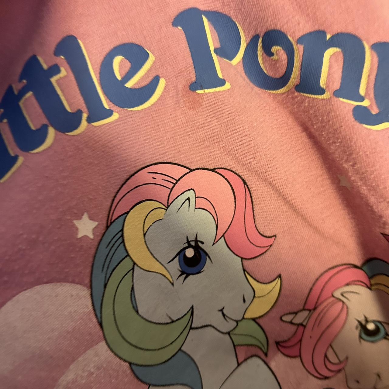 🍓 My Little Pony baby tee 🍓 Kids size L but will... - Depop