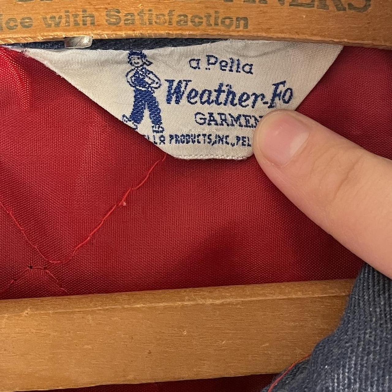 Vintage 60s 70s A Pella Weather-Fo Garments Workwear... - Depop