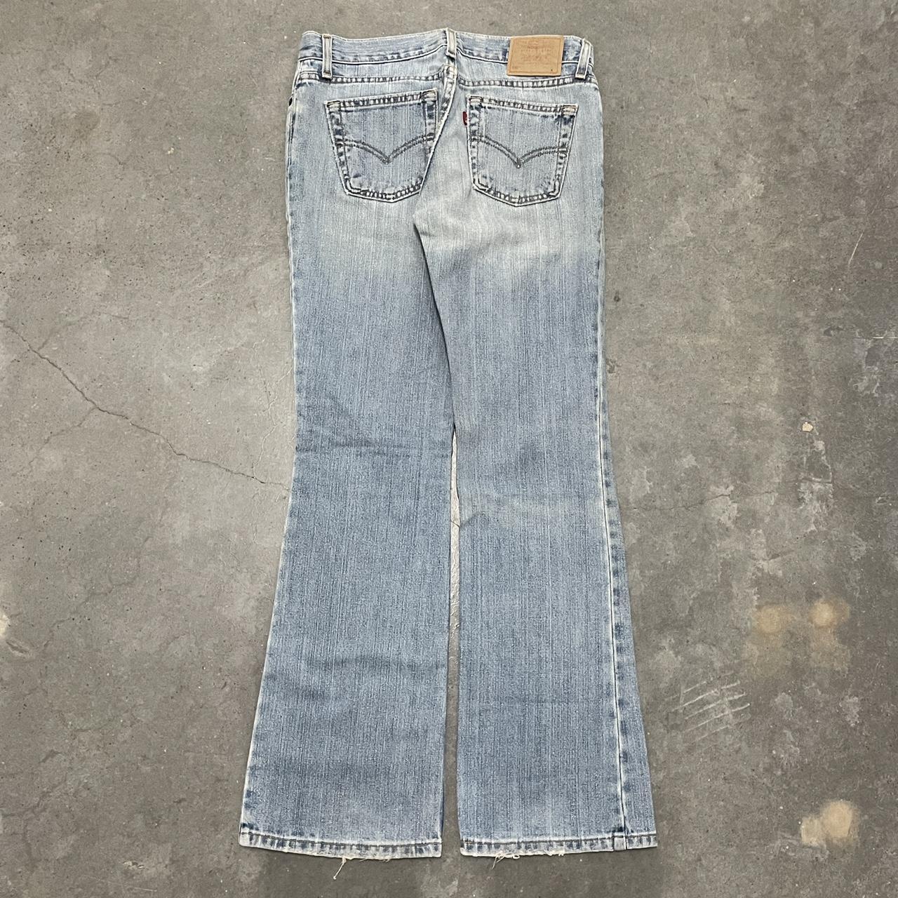 Vintage Levi's 518 Jeans Mens 30x31” Blue Regular... - Depop