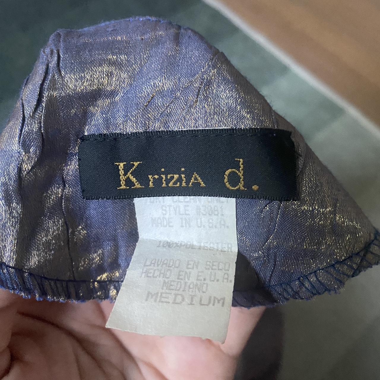 Gorgeous vintage, color shifting gown dress with a... - Depop